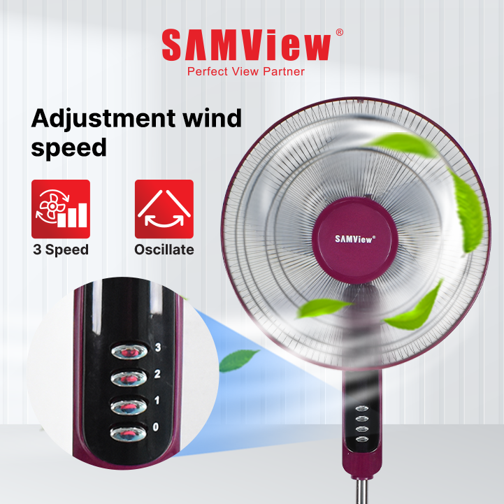 SAMView Stand Fan 16″ – Samview Malaysia